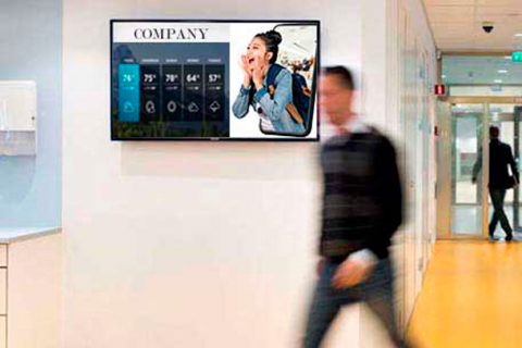 Corporate communication digital signage - AISS Technologies