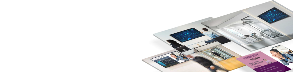 Corporate communication digital signage - AISS Technologies